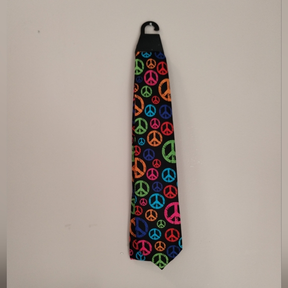 Accessories | Nwt Peace Sign Tie | Poshmark